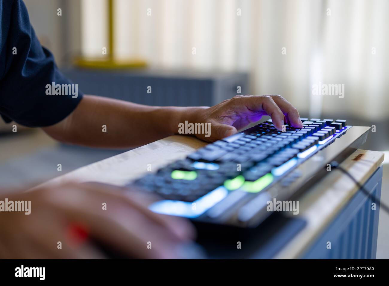 Man play rgb hi-res stock photography and images - Alamy