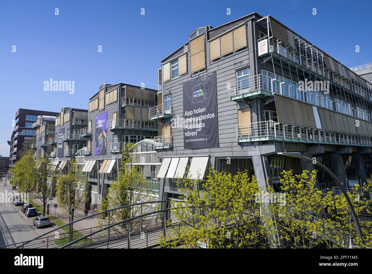 RTL Germany, formerly Gruner und Jahr publishing building, Am Baumwall ...