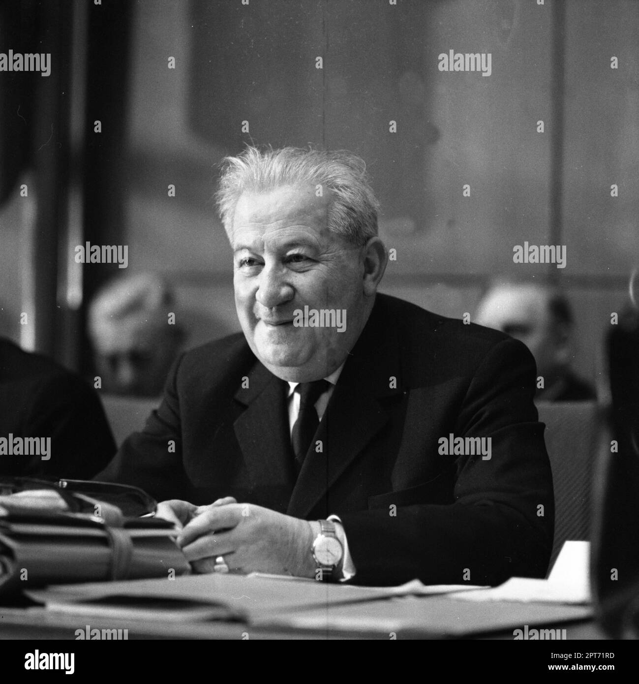 Personalities from politics, economy and culture from the years 1965-71 ...