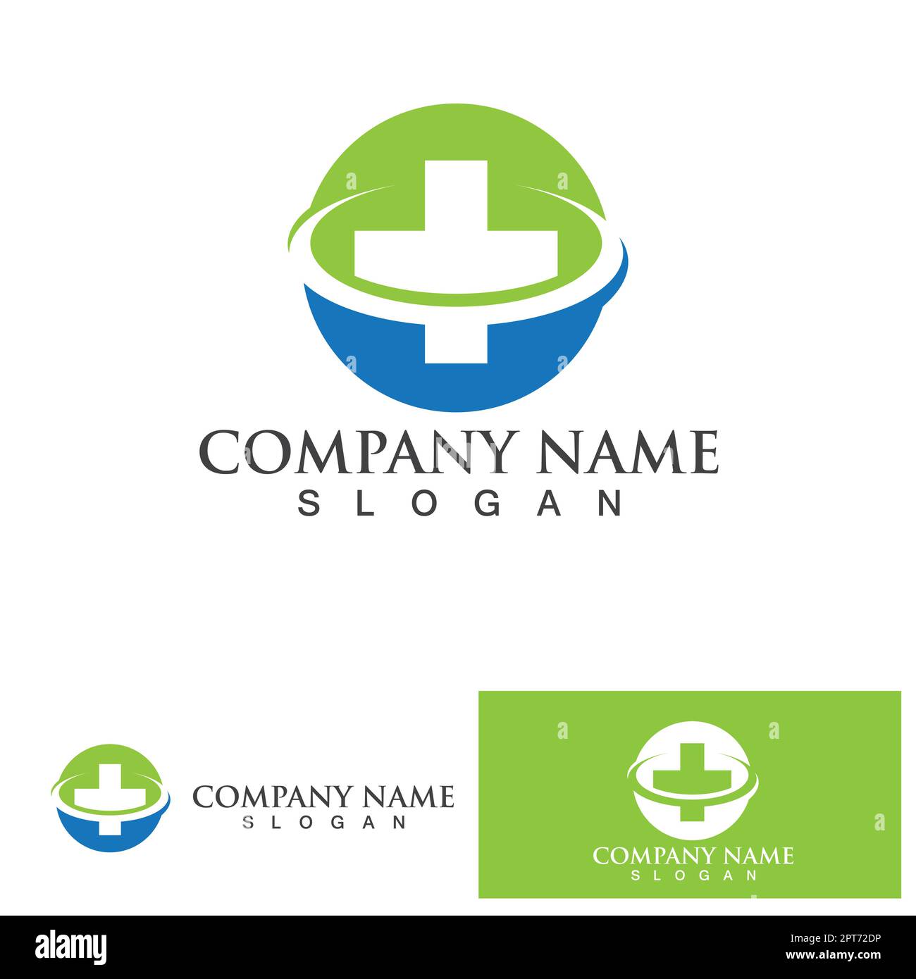 Cross Medical Logo template vector illustration Stock Vector Image ...