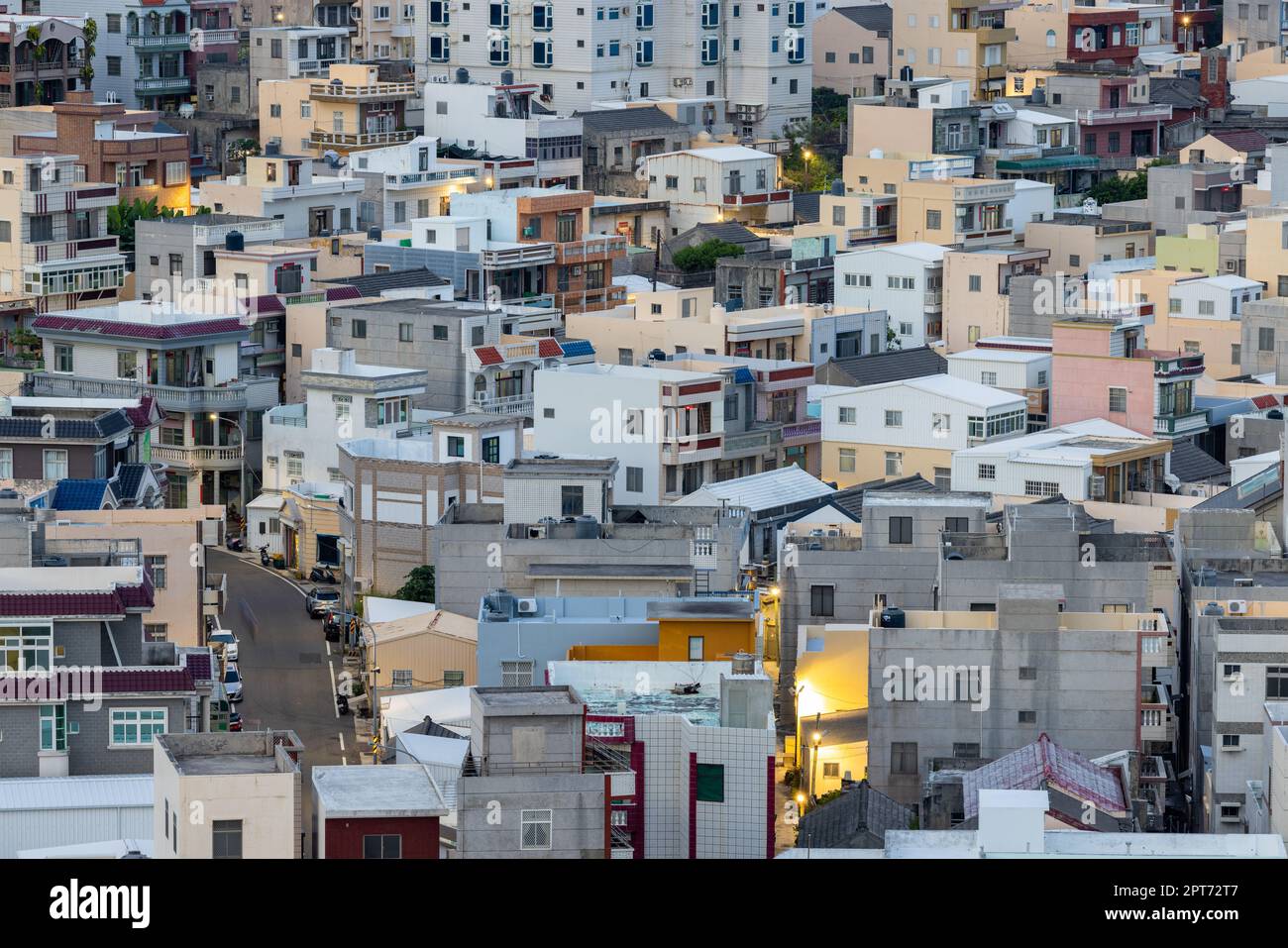 Waian Fishing Harbor in Penghu of Taiwan Stock Photo - Alamy