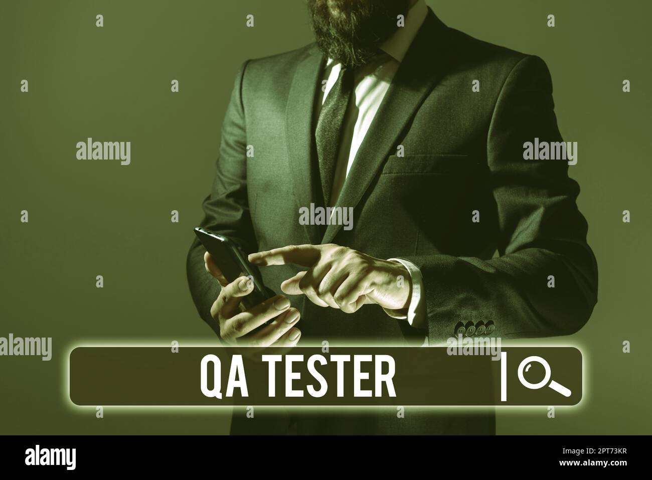 Text Showing Inspiration Qa Tester Word Written On Quality Assurance