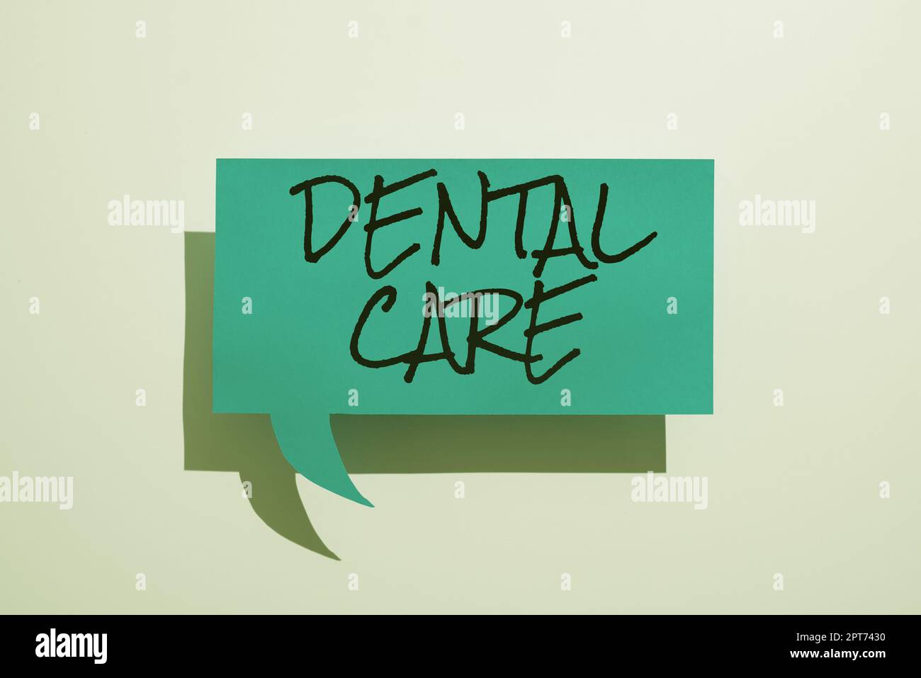 Hand writing sign Dental Care, Conceptual photo maintenance of healthy ...