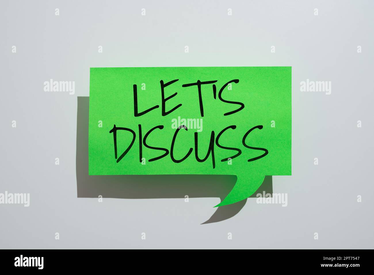 Conceptual caption Let S Discuss, Business showcase Permit to Talk Open Up Go Over a Topic Chat ...