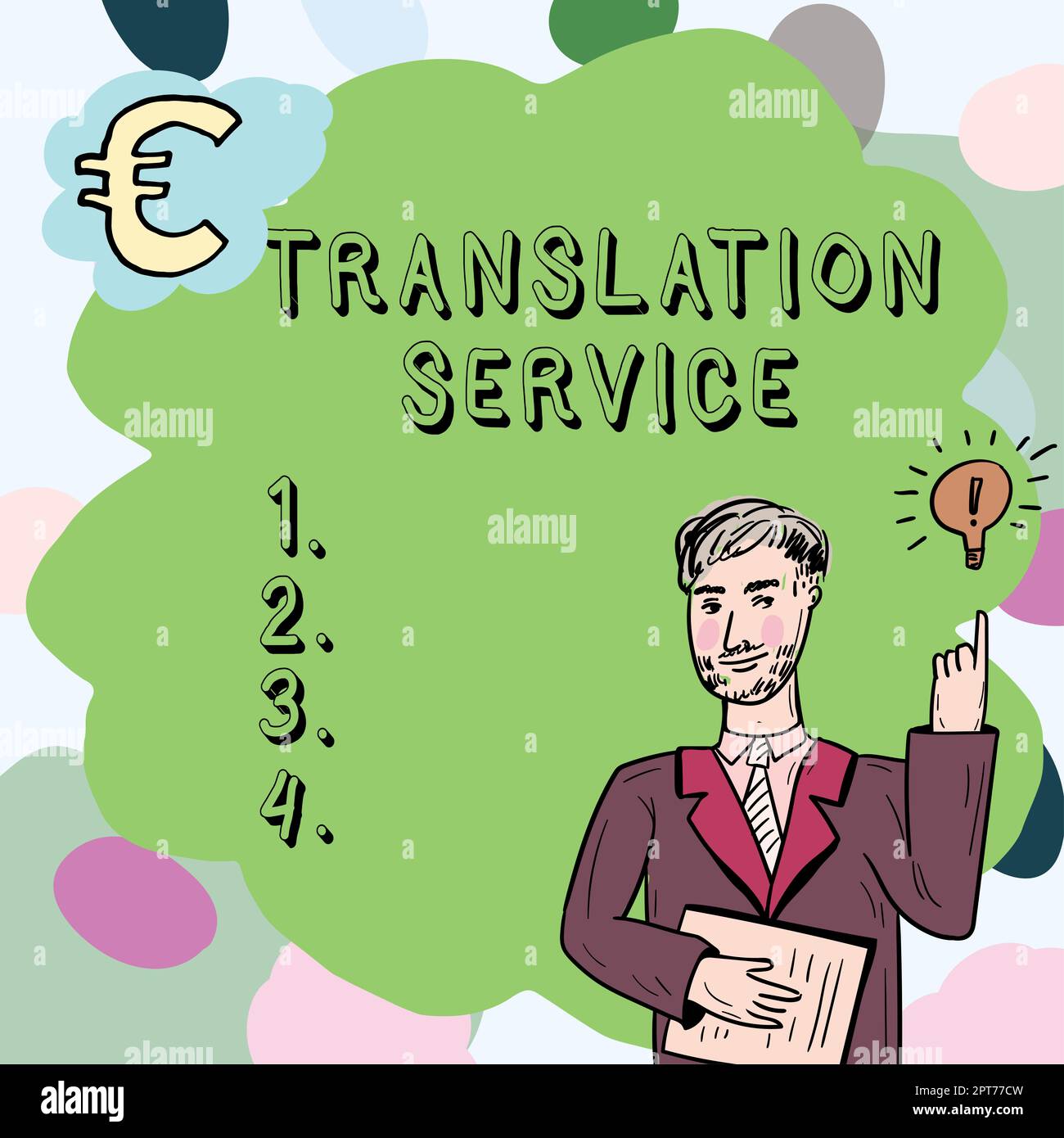 Hand writing sign Translation Service, Business overview the Equivalent ...