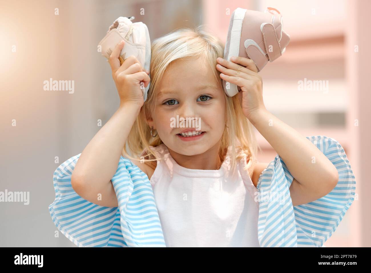 Child deciding clothes home hi-res stock photography and images - Alamy
