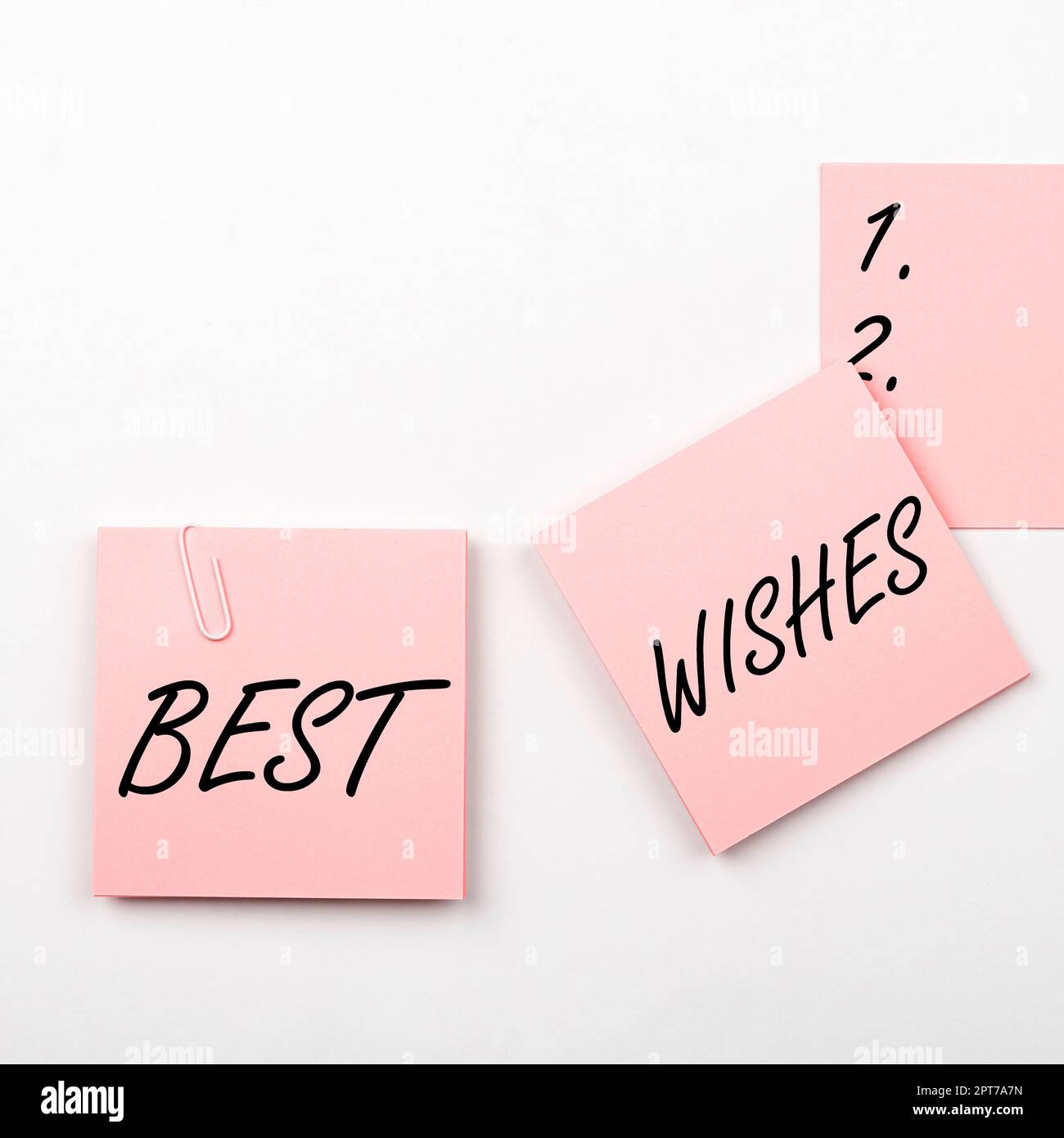 Sign displaying Best Wishes, Word for an expression of hope for someone ...