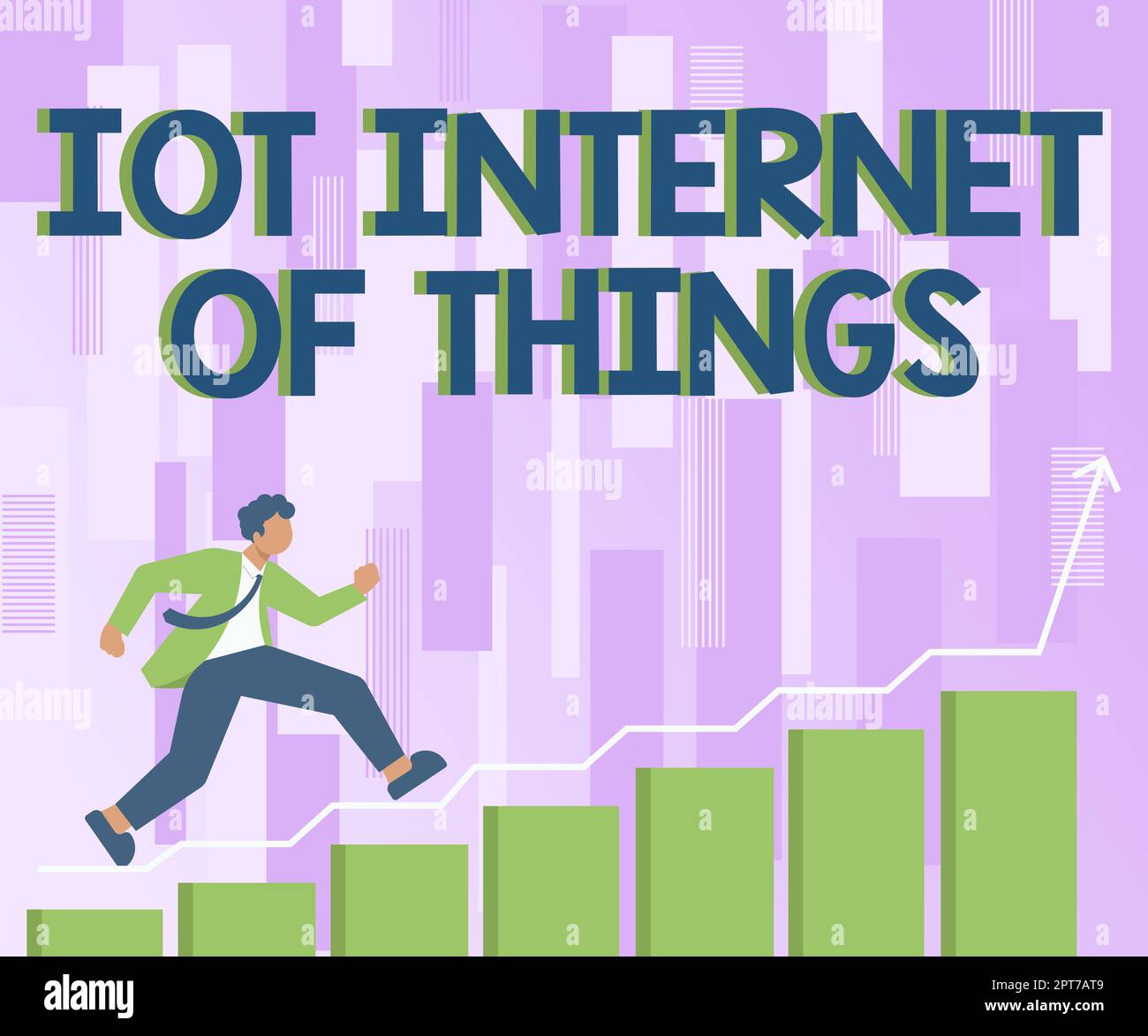 Sign displaying Iot Internet Of Things, Word Written on Network of ...