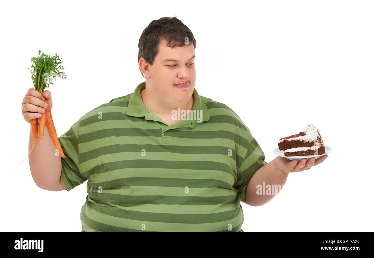 Fat Person Eating Cake