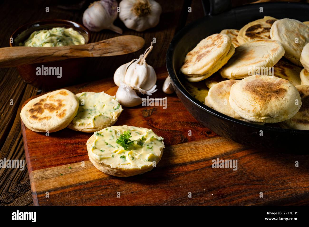 Bieszczadzkie Proziaki, soda bread, originating from Subcarpathia Stock ...