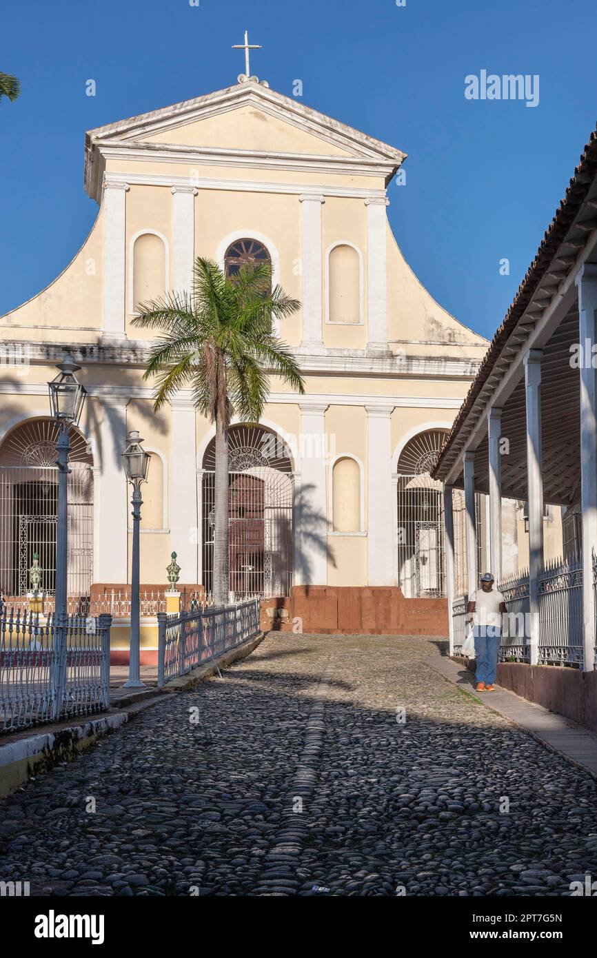 Holy Trinity Church, Trinidad, Cuba Stock Photo - Alamy