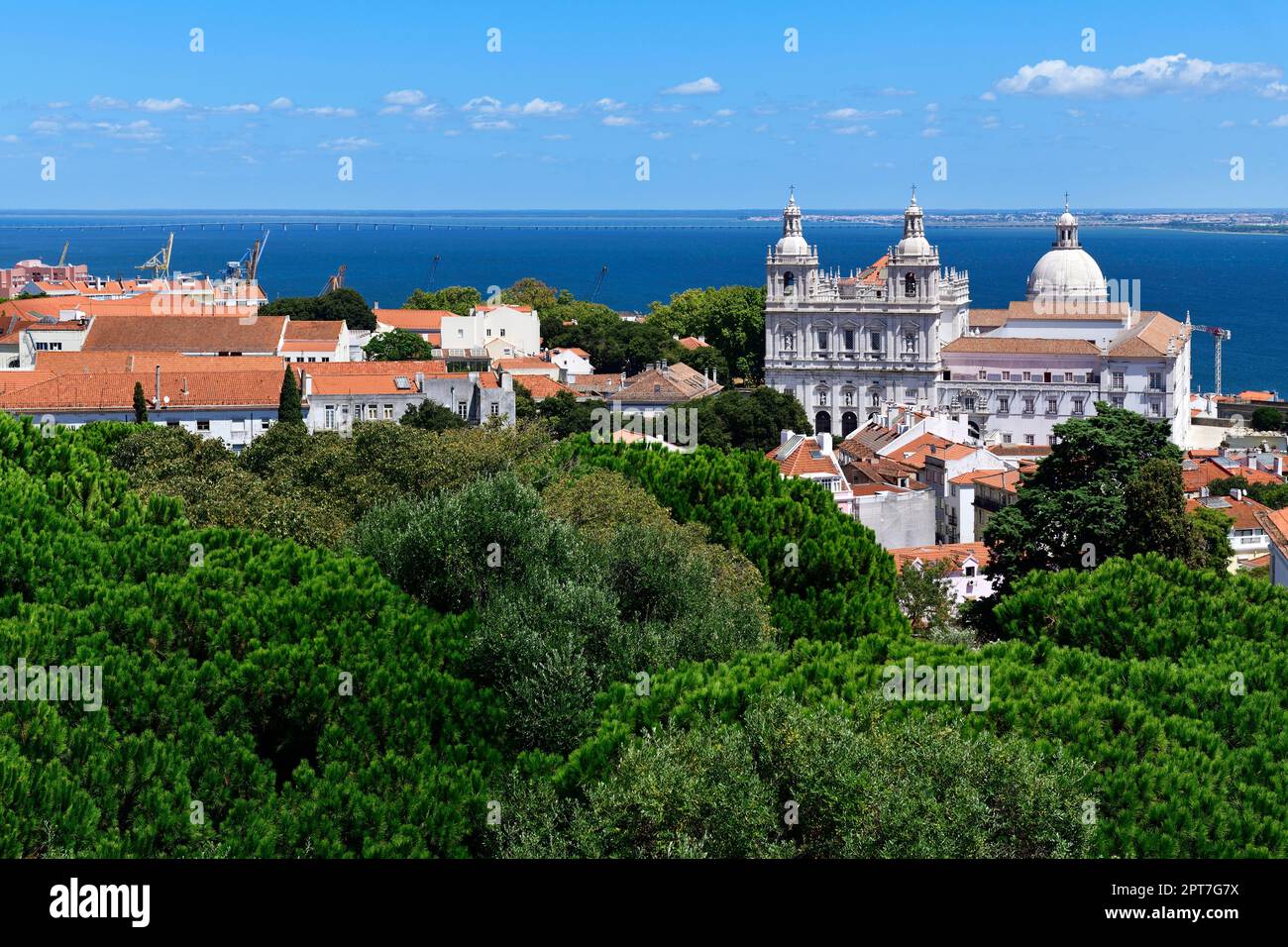 Miradouro de santa luzia view hi-res stock photography and images - Alamy