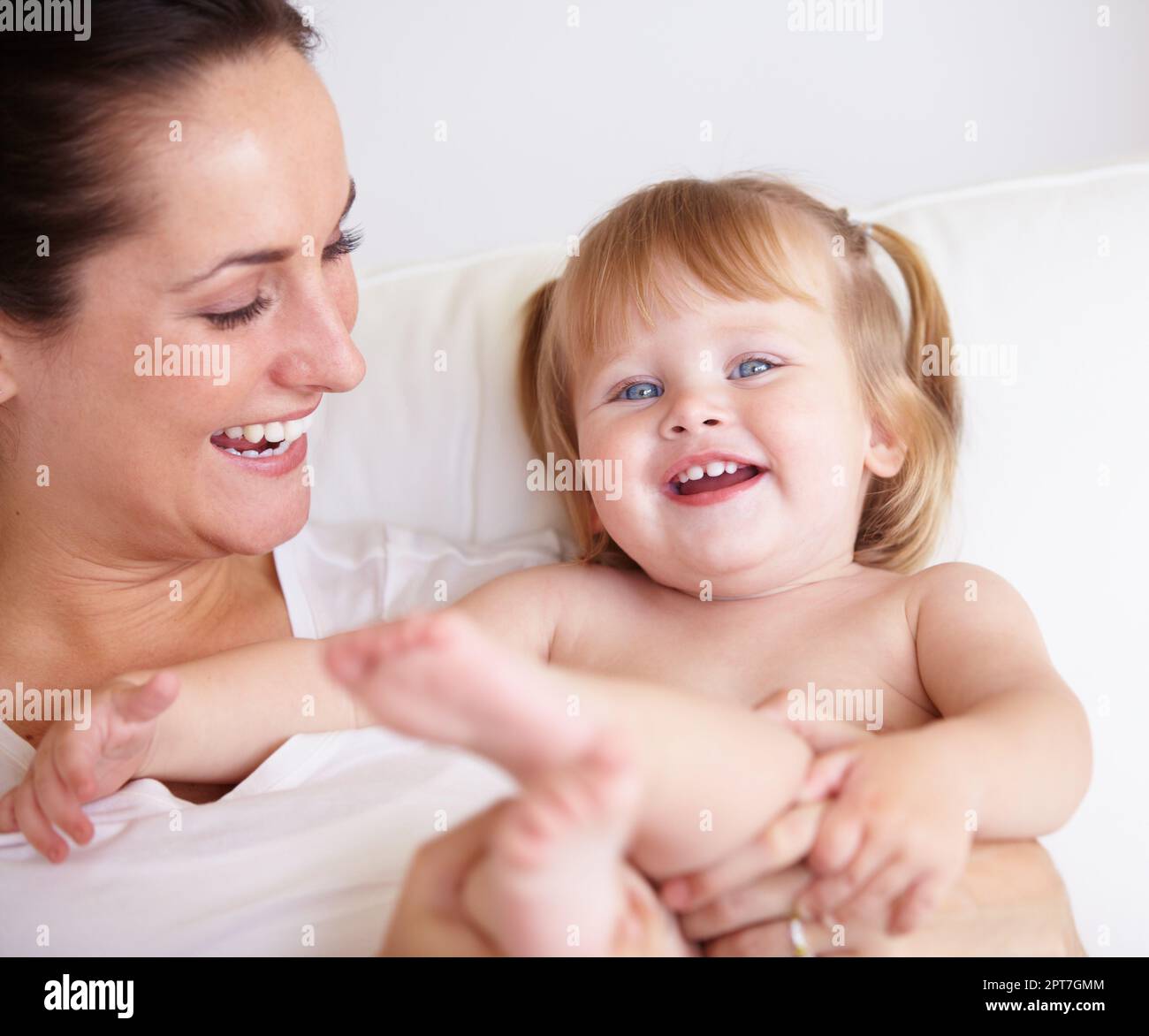 Ticklish candid hi-res stock photography and images - Alamy