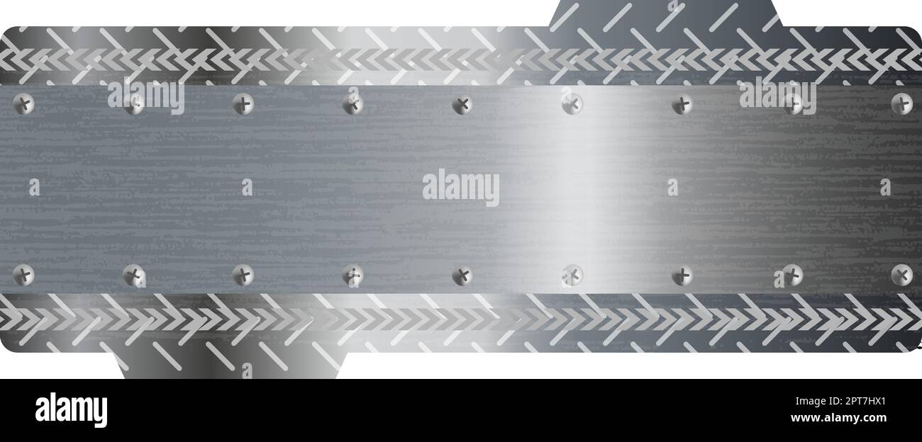 Steel Style Stripe Stock Vector Image & Art - Alamy