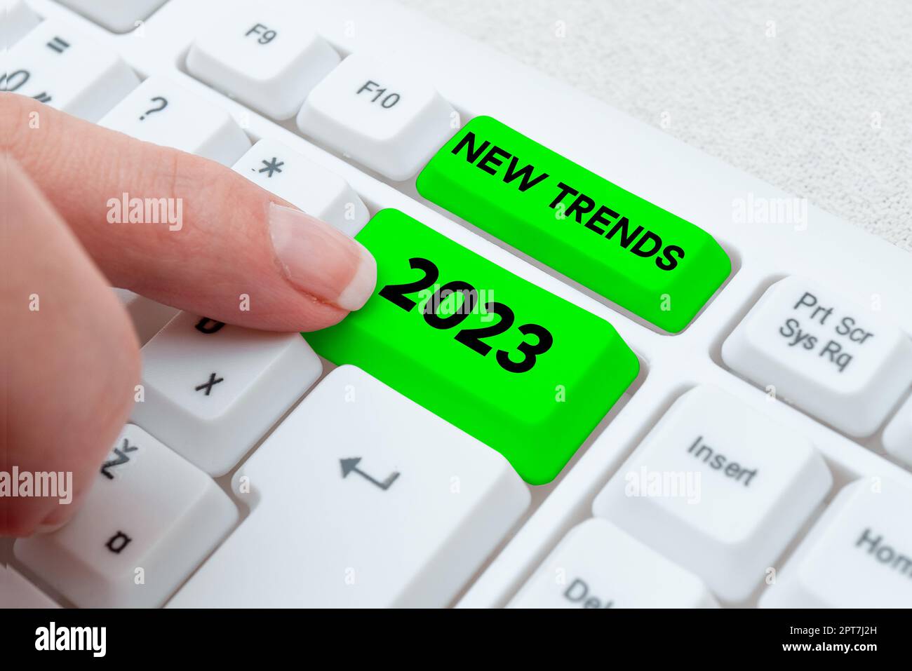 Conceptual display New Trends 2023, Word Written on general direction ...