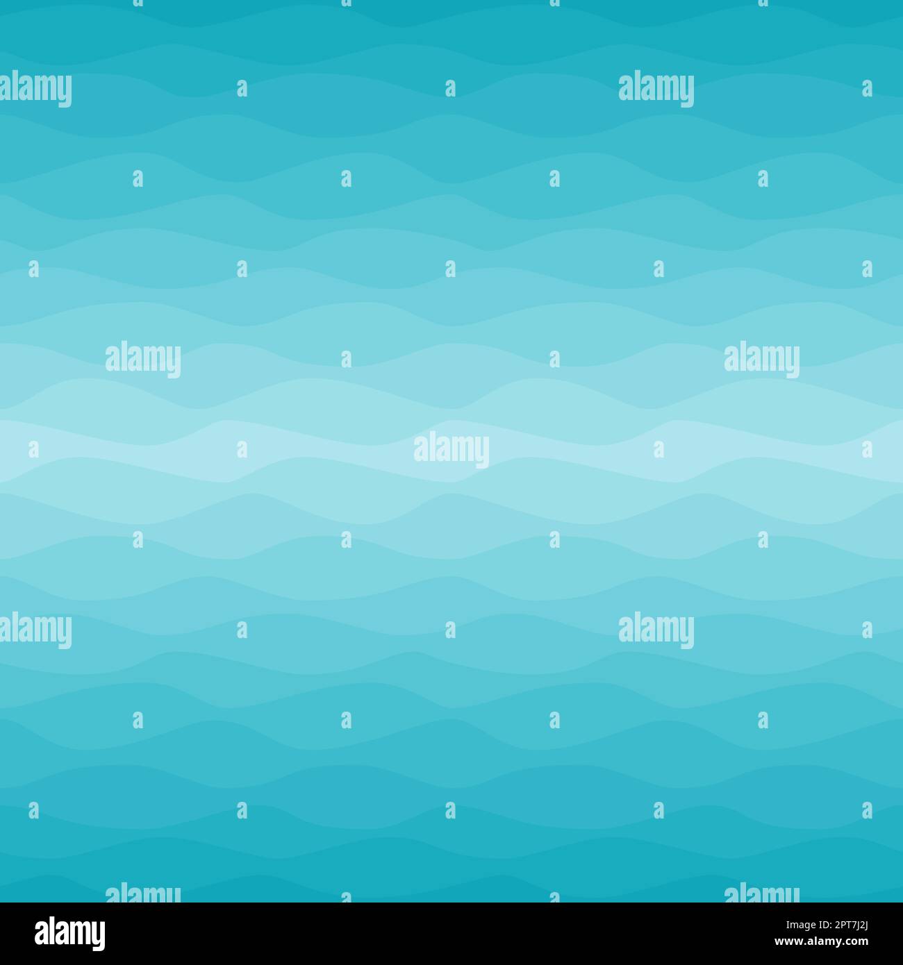 Seamless nautical ombre pattern. Gradual color waves background. Vector ...