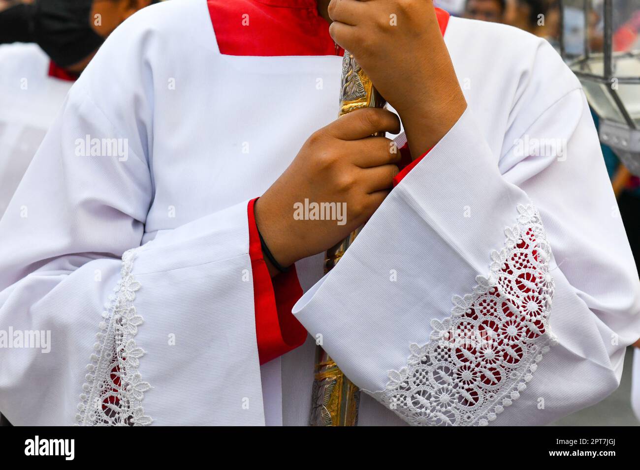 Good Friday Silent procession in Oaxaca Mexico during the Semana Santa ...
