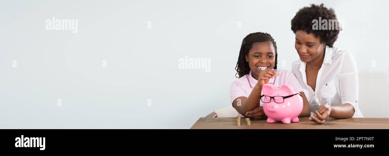 African child saving hi-res stock photography and images - Alamy