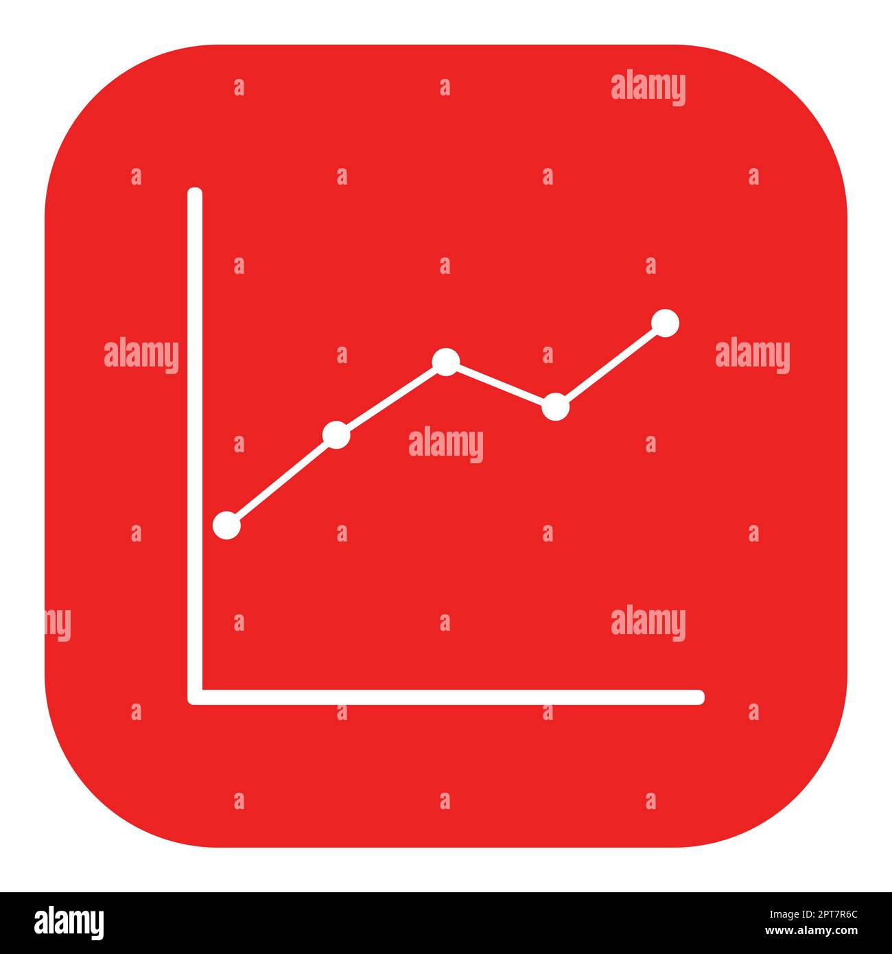 Chart and app icon Stock Photo - Alamy