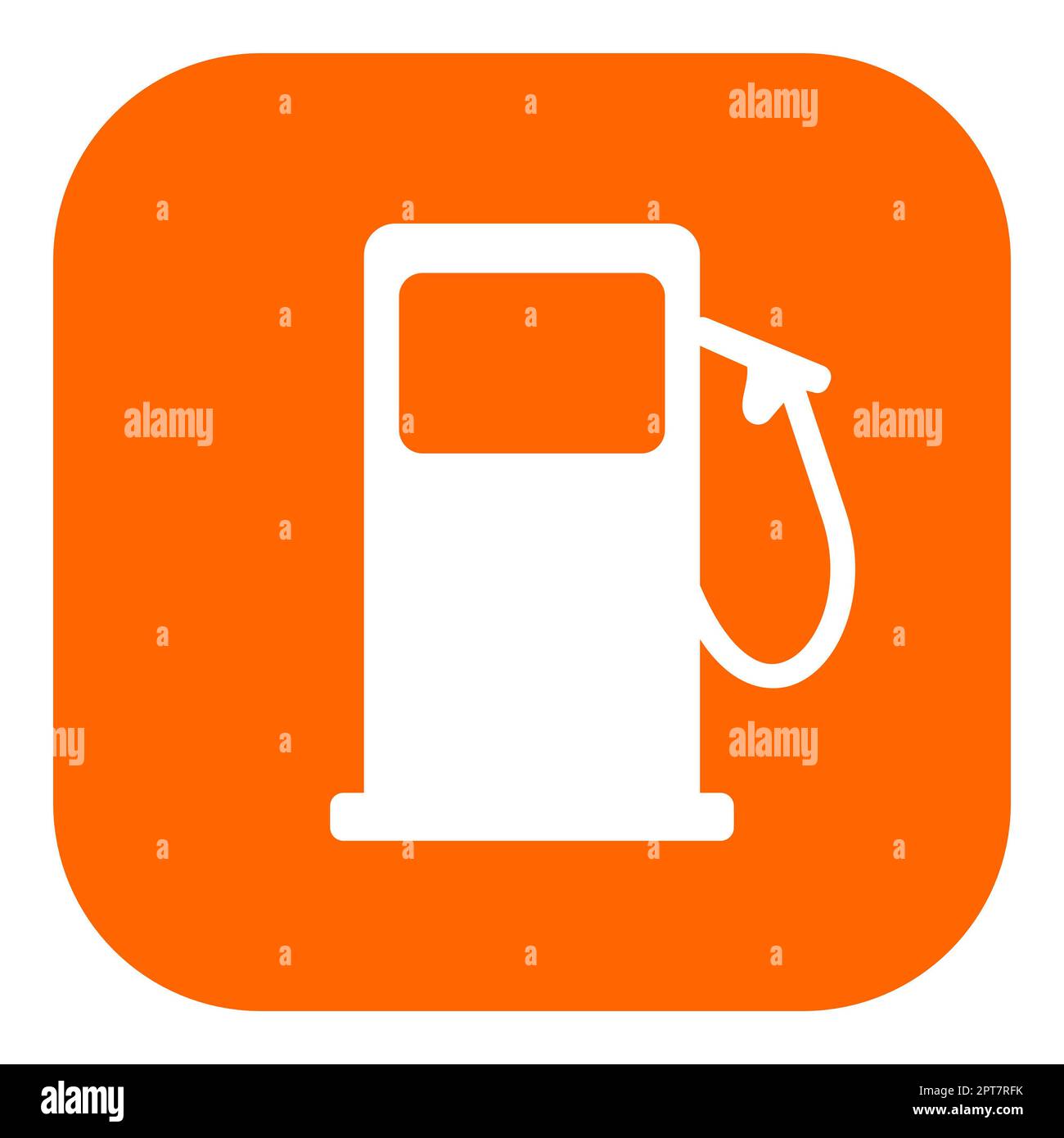 Gas station and app icon Stock Photo - Alamy