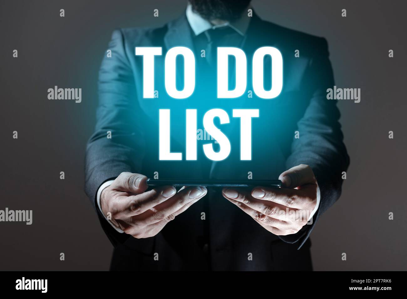Text sign showing To Do List, Business idea A structure that usualy ...