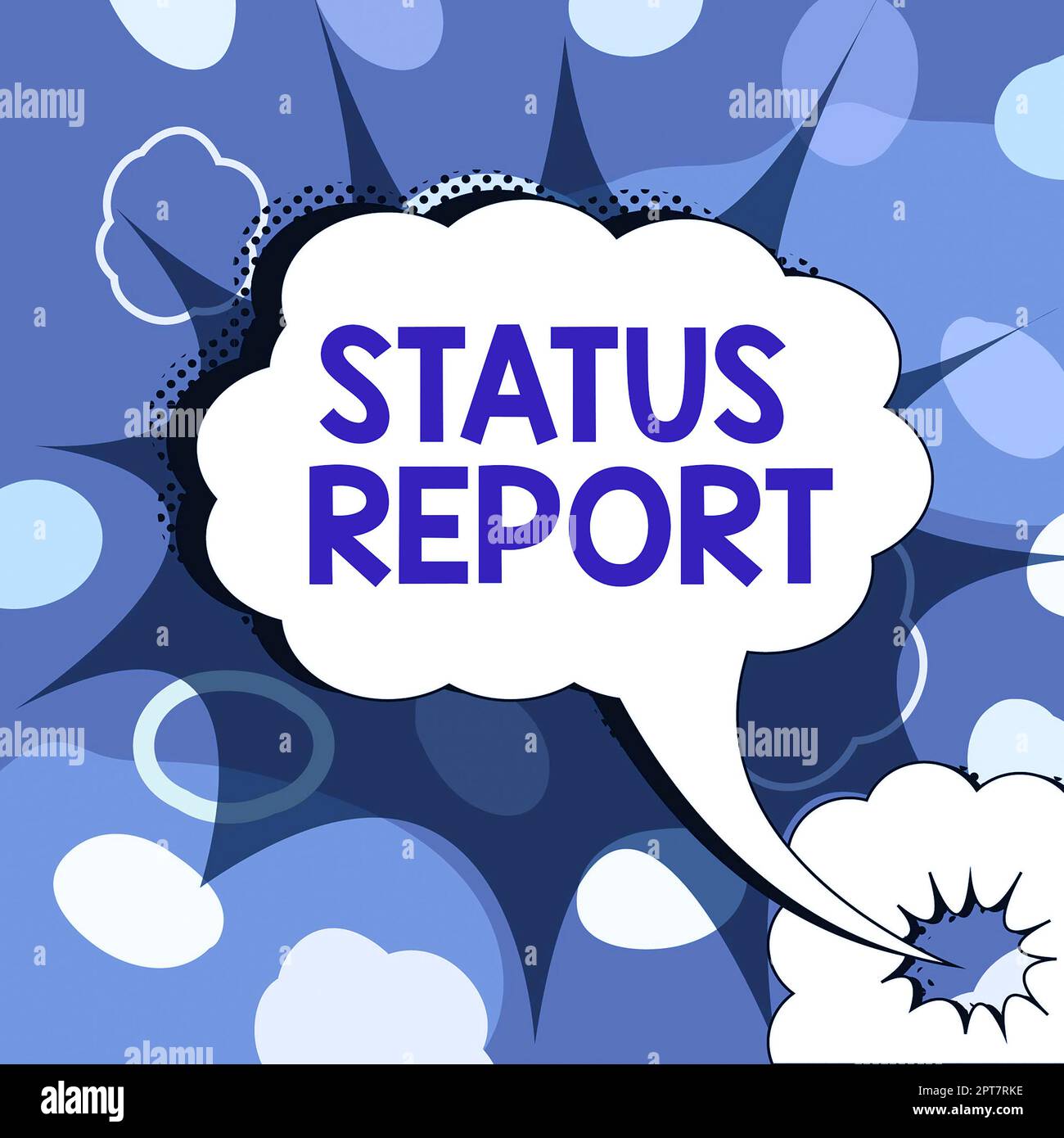 Inspiration Showing Sign Status Report Internet Concept Update Summary Of Situations As Of A