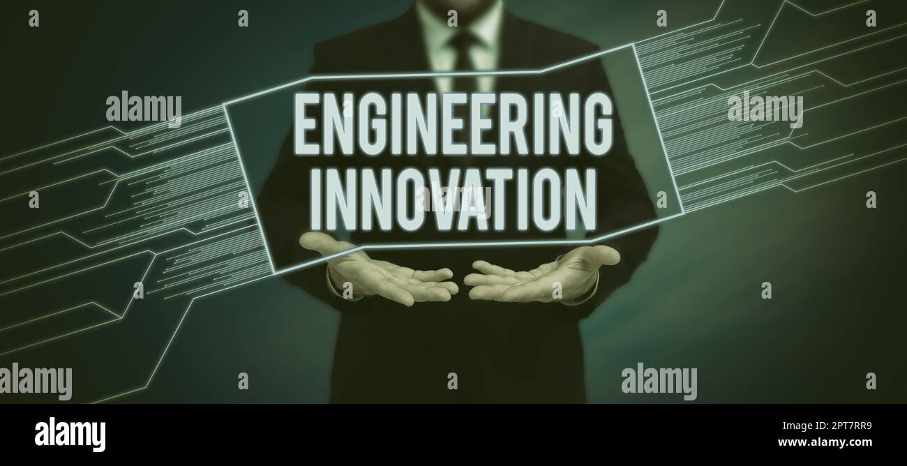 Conceptual display Engineering Innovation, Internet Concept Process ...