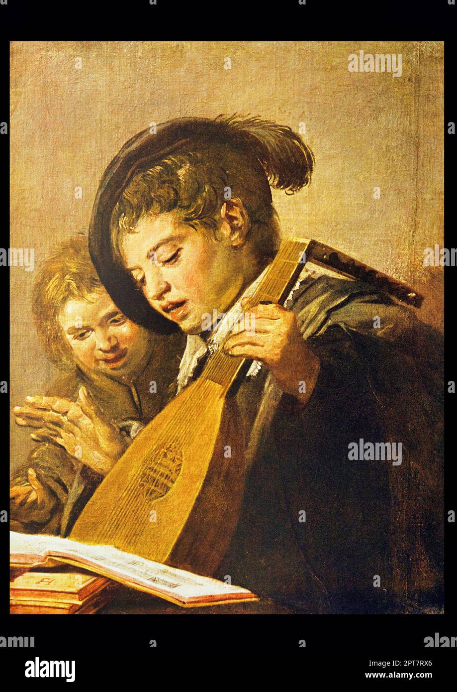 The Singing Boys, painted by Franz Hals 16th century, Album der ...