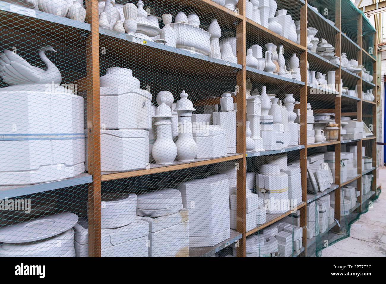 Europe, Netherlands, South Holland, Delft. April 25, 2022. Delftware ...