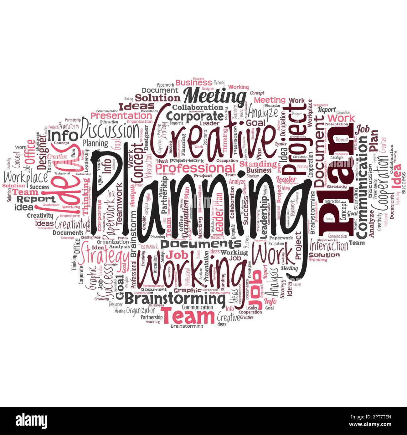 Collaboration concept word cloud Cut Out Stock Images & Pictures - Alamy