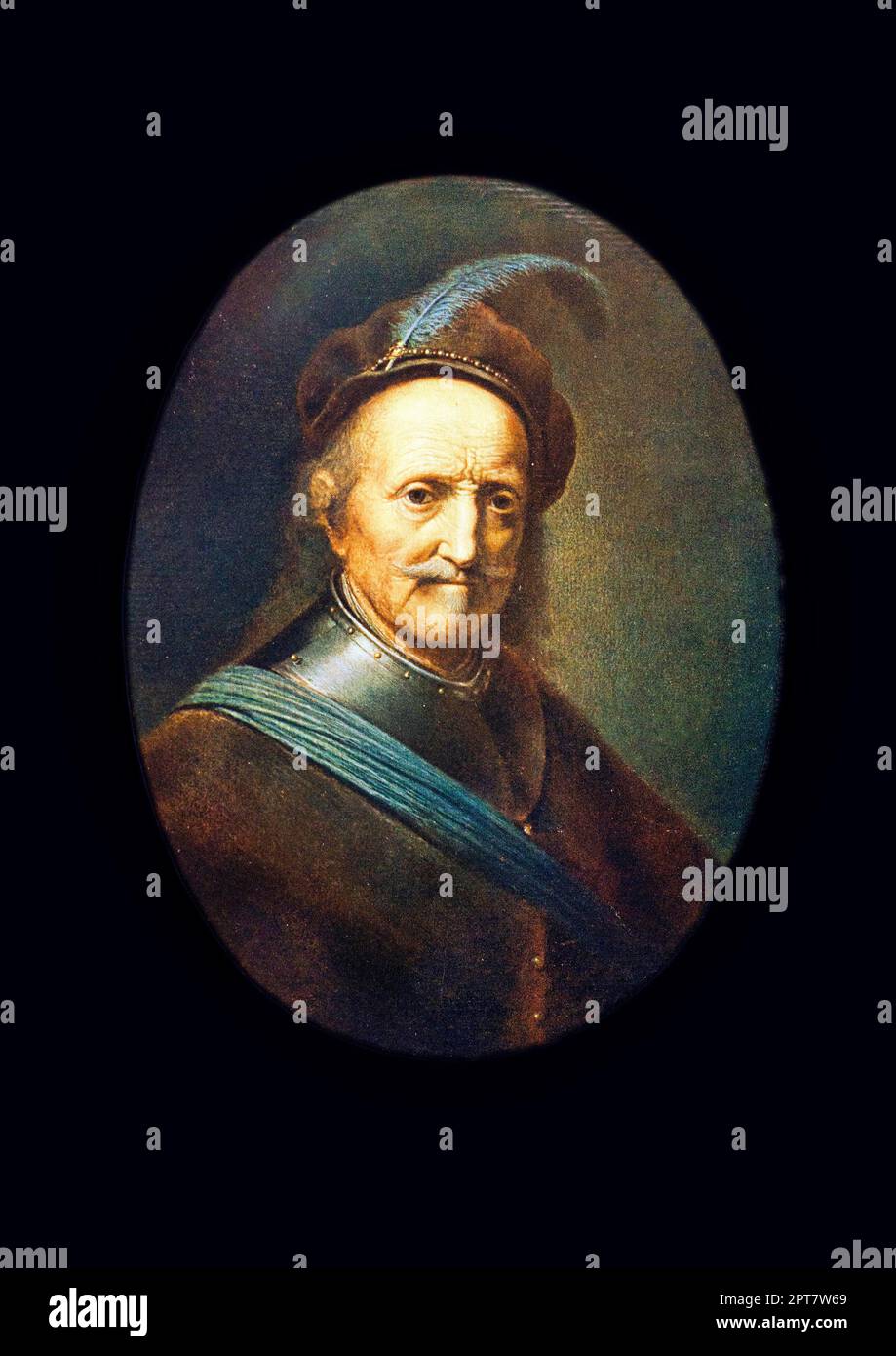 Rembrandt's Father, painted by Gerard Dou, 17th century, Album der ...