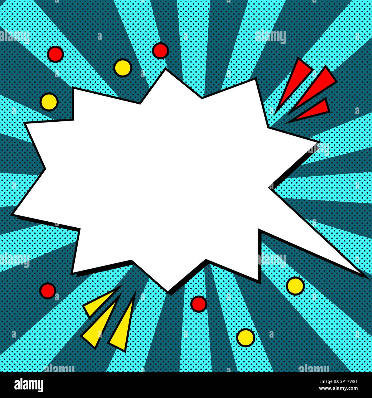 Design Drawing Of Some Comic Frames As Background With Speech Bubbles ...