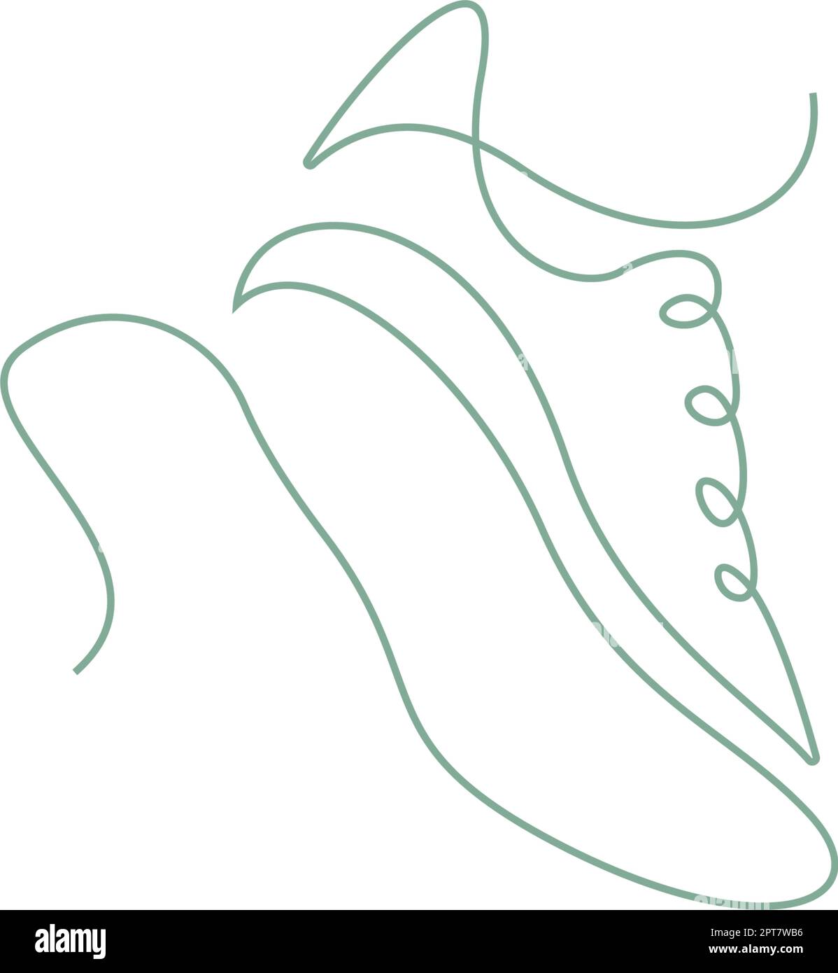 Shoes line art design Stock Vector Image & Art - Alamy