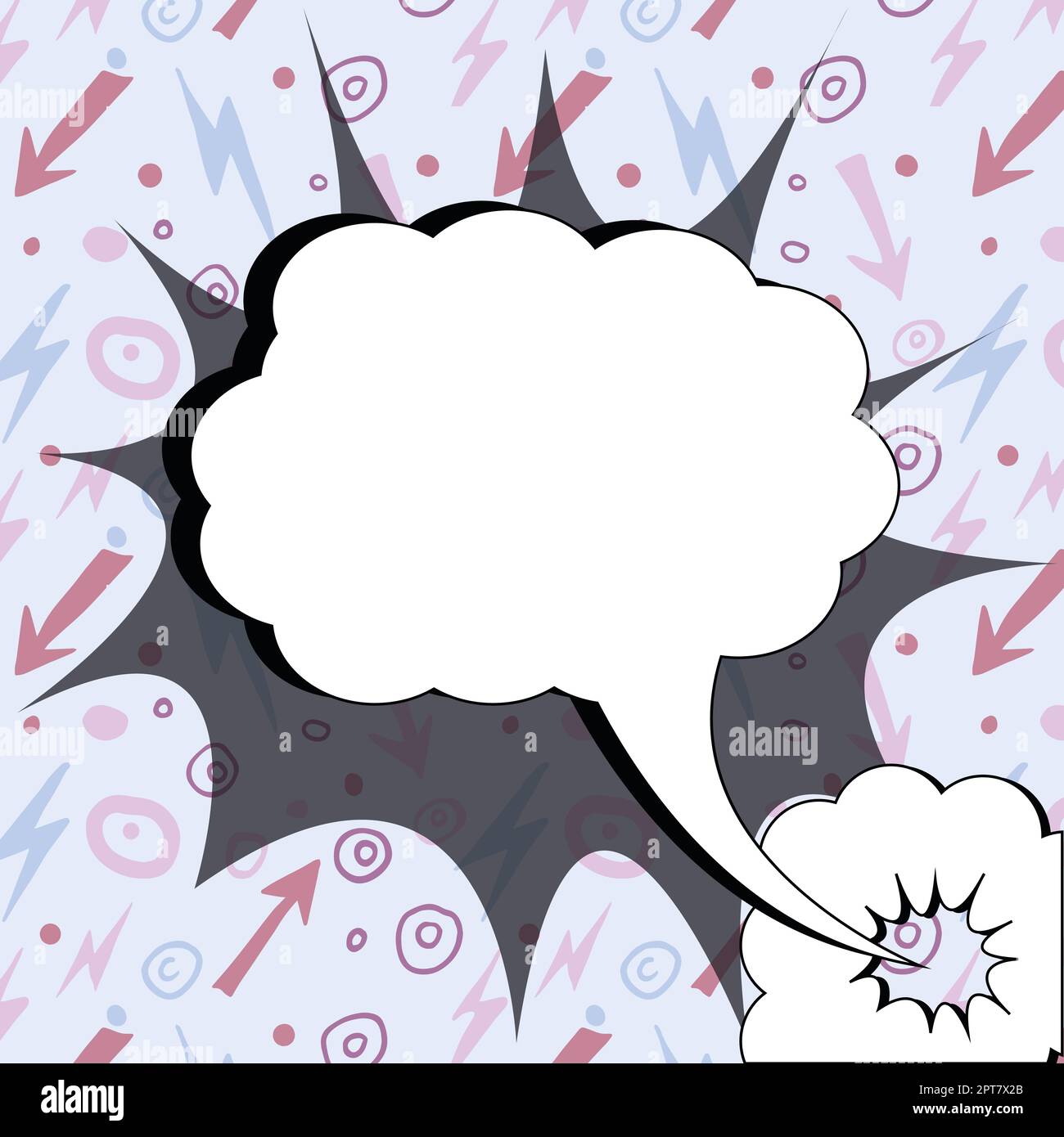 Design Drawing Of Some Comic Frames As Background With Speech Bubbles ...