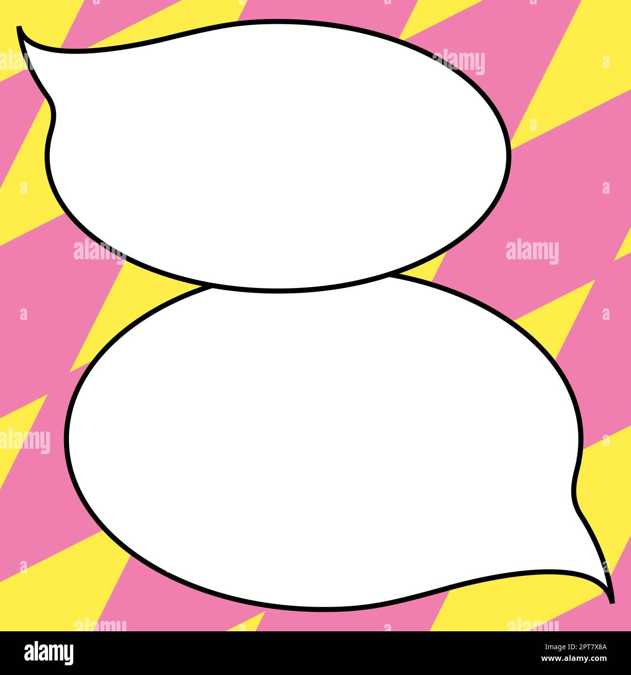 Design Drawing Of Some Comic Frames As Background With Speech Bubbles ...