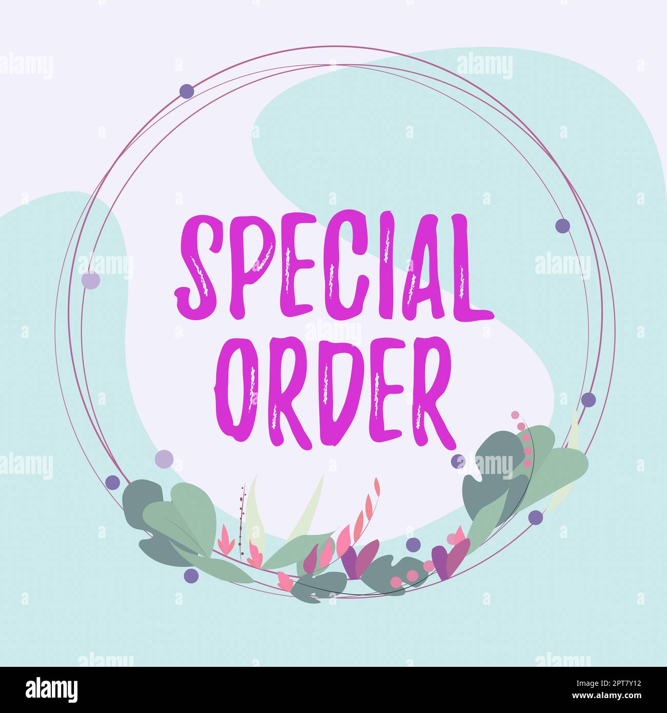 Inspiration showing sign Special Order, Business overview Specific Item ...