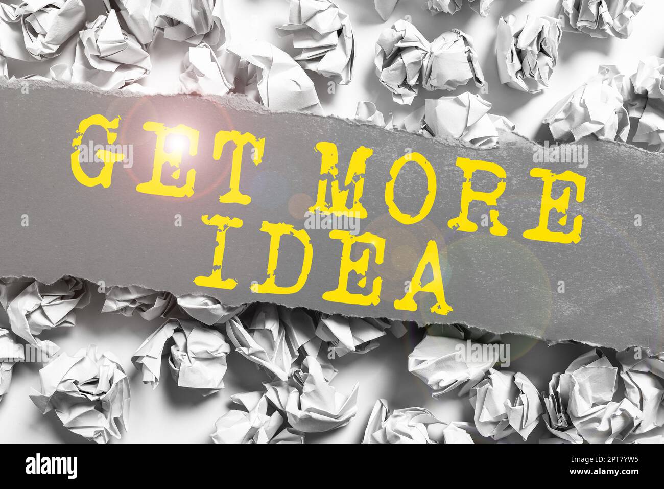 Sign displaying Get More Idea, Business approach Random Input Mind Map ...