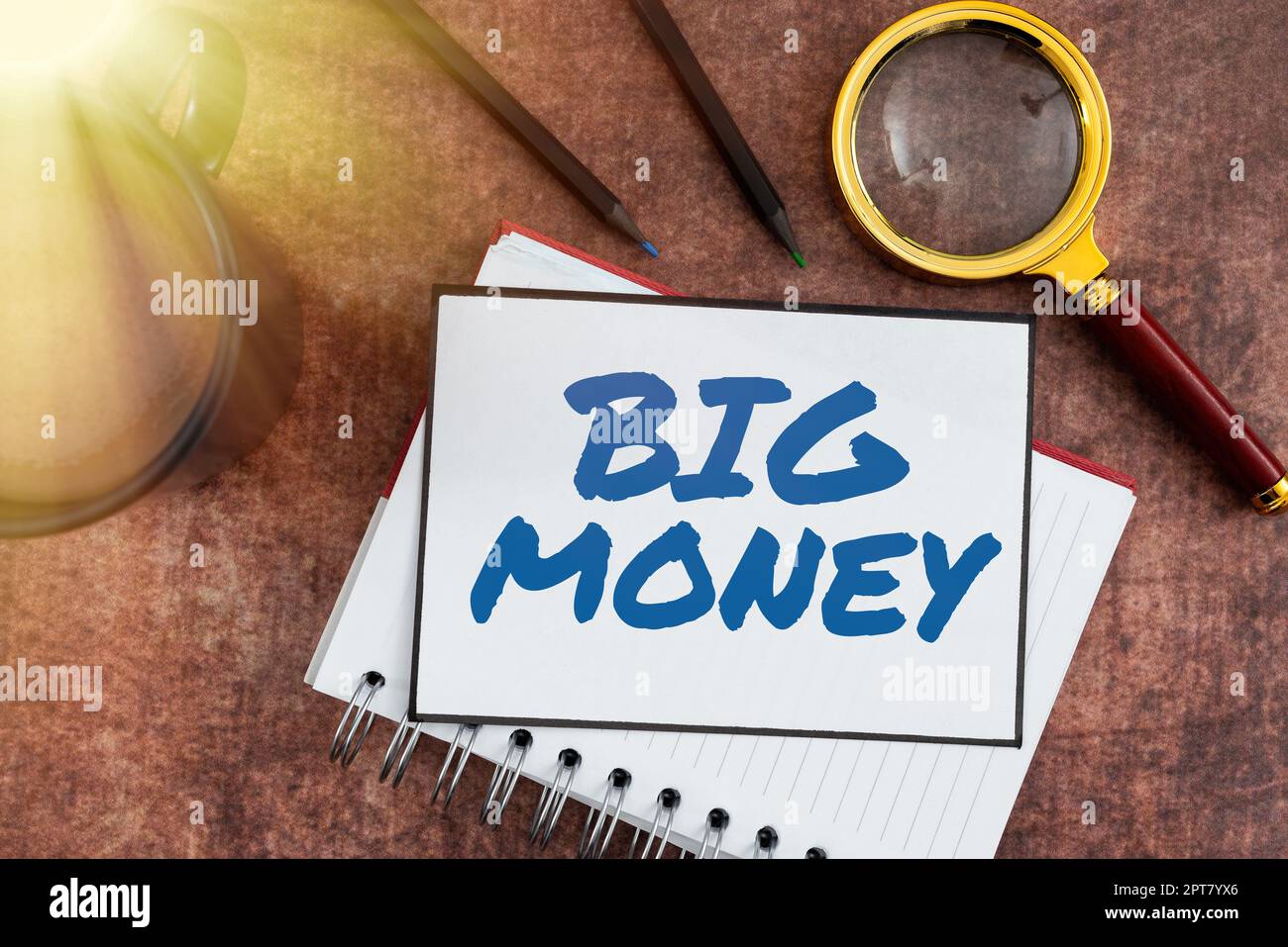 Hand writing sign Big Money, Word Written on Pertaining to a lot of ...