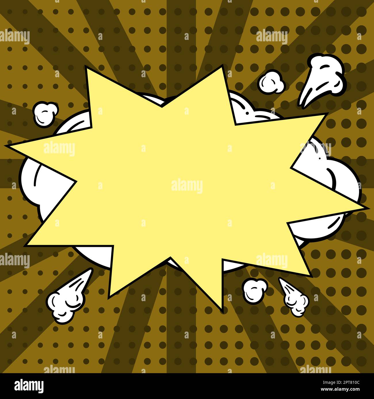 Design Drawing Of Some Comic Frames As Background With Speech Bubbles ...