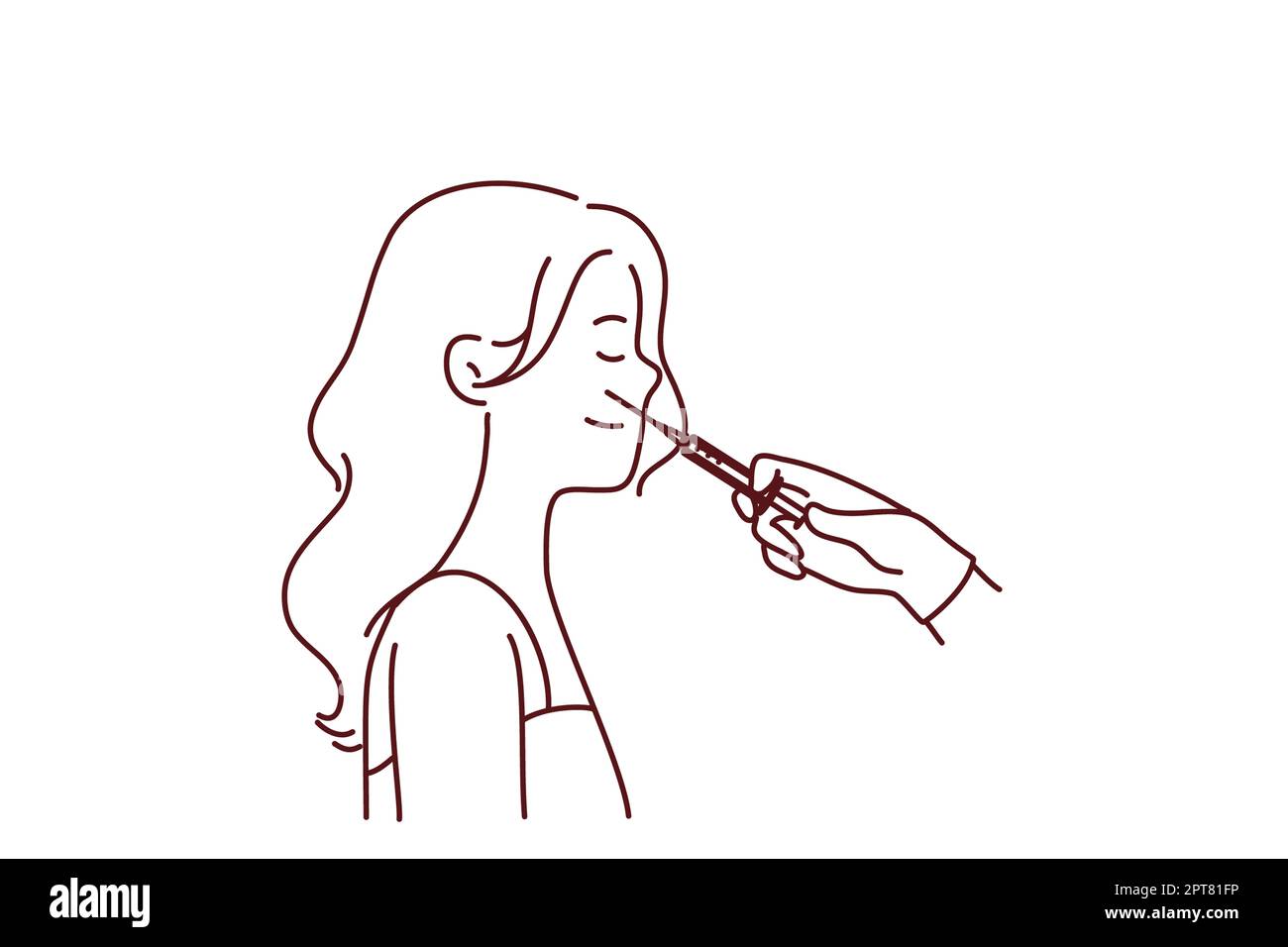 Collagen patient Cut Out Stock Images & Pictures - Alamy