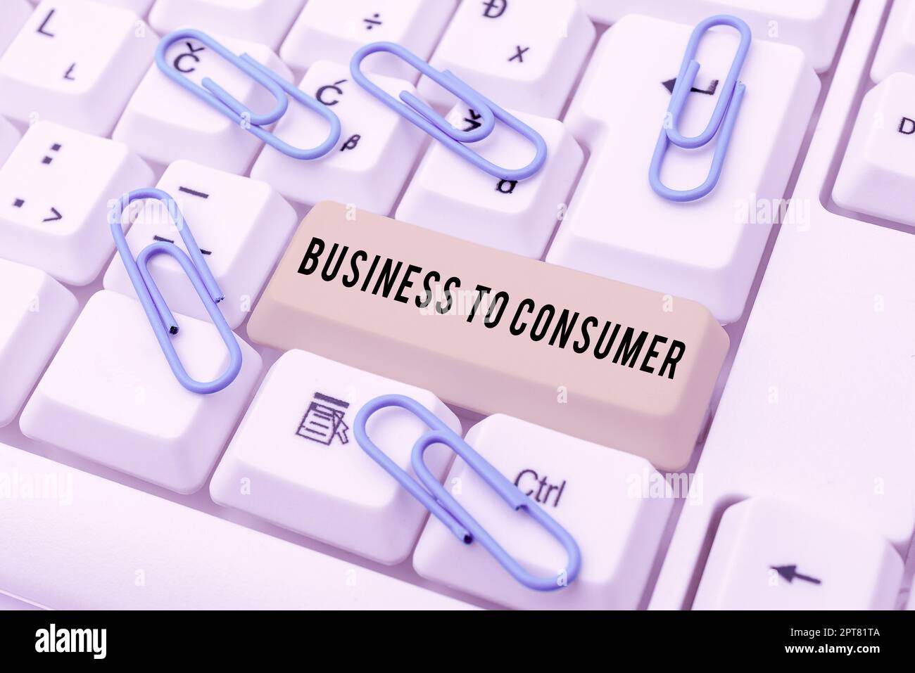 Handwriting text Business To Consumer, Business approach Direct ...