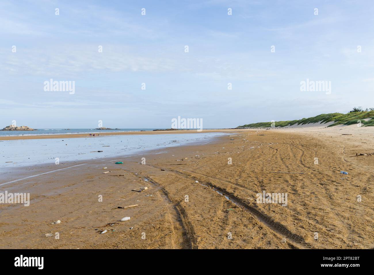 Taiwan Kinmen Oucuo Sand Beach Stock Photo - Alamy