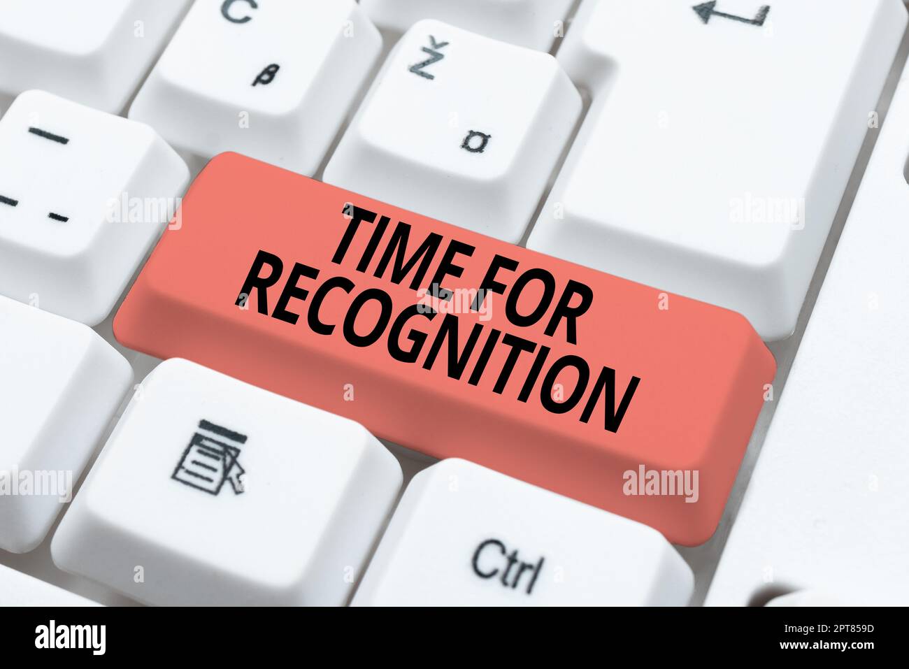 Sign displaying Time For Recognition, Word Written on Acknowledgement Interval between Stimulus ...