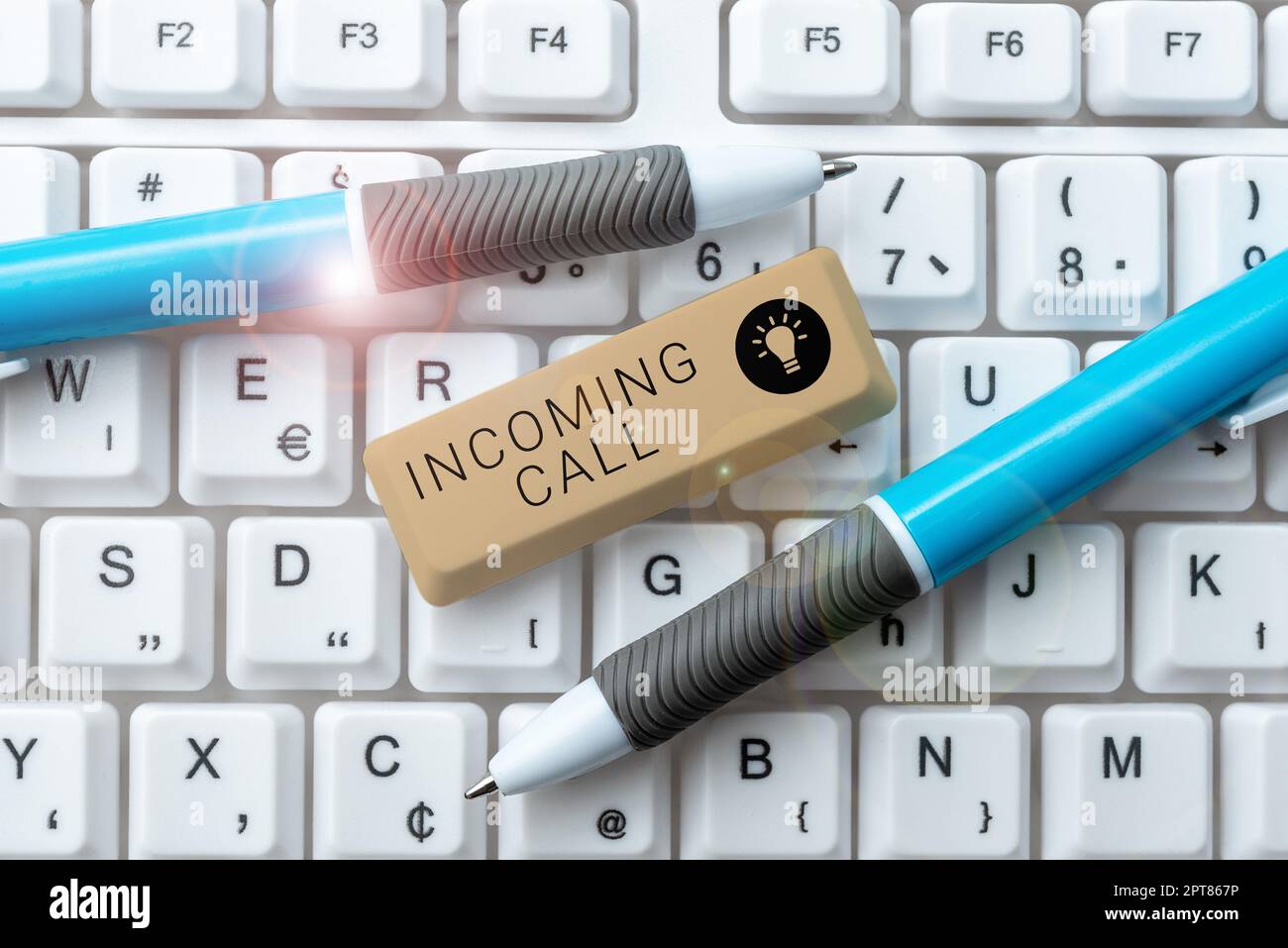 Handwriting text Incoming Call, Business idea Inbound Received Caller ...
