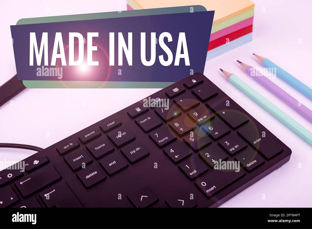 Writing displaying text Made In Usa, Word Written on American brand ...