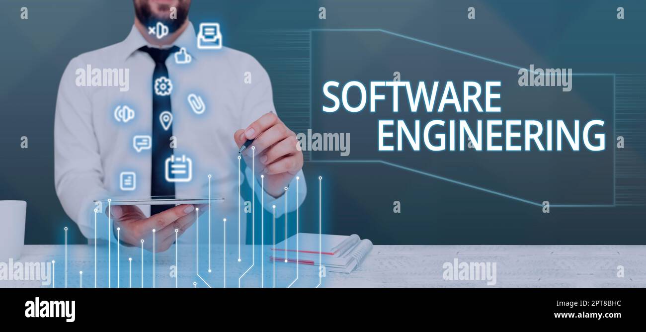 Conceptual display Software Engineering, Business idea Program Development in Systematic ...