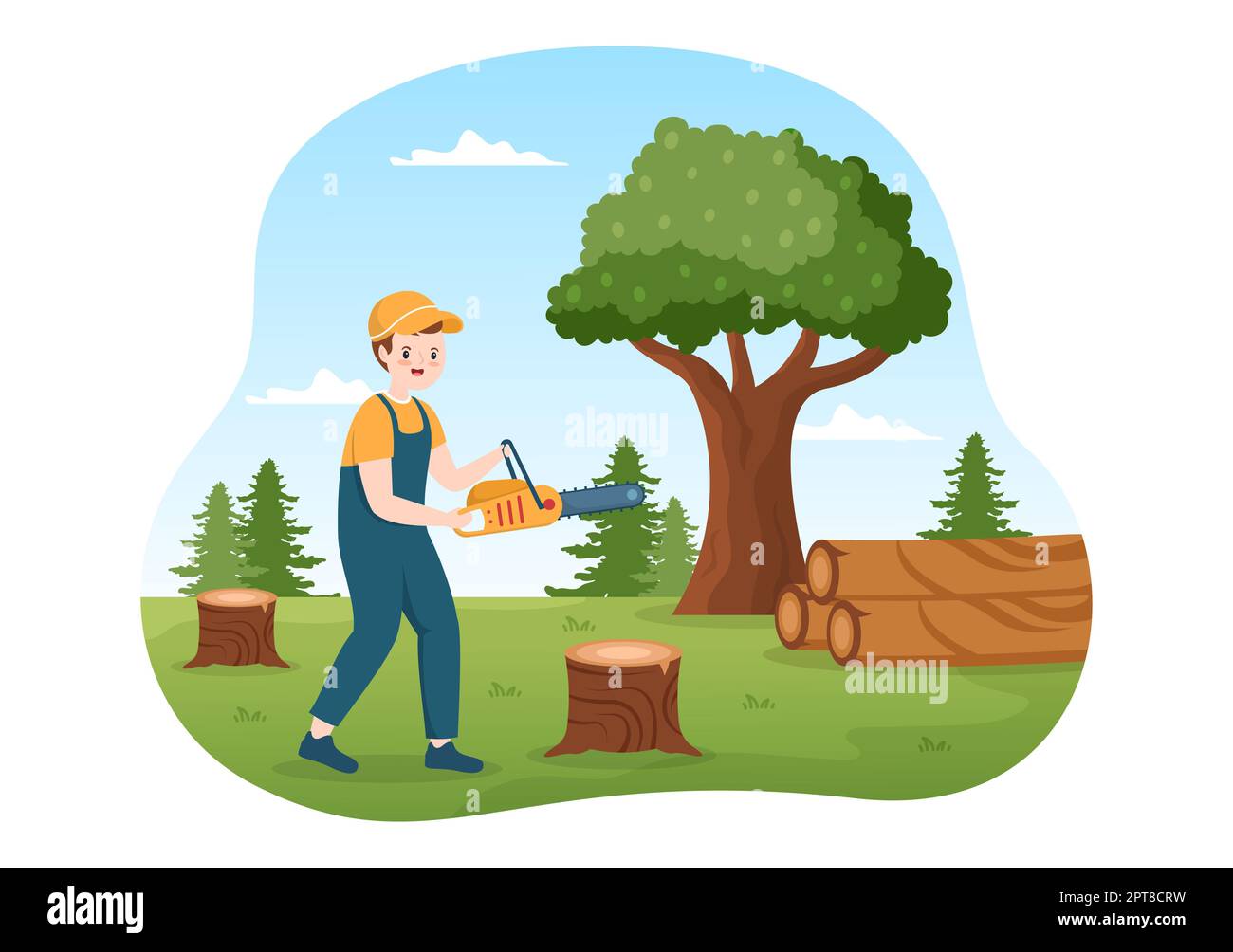 Logging Clip Art