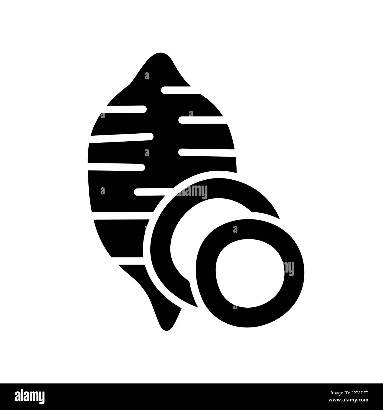 Sweet Potato isolated vector glyph icon. Vegetable sign. Graph symbol ...