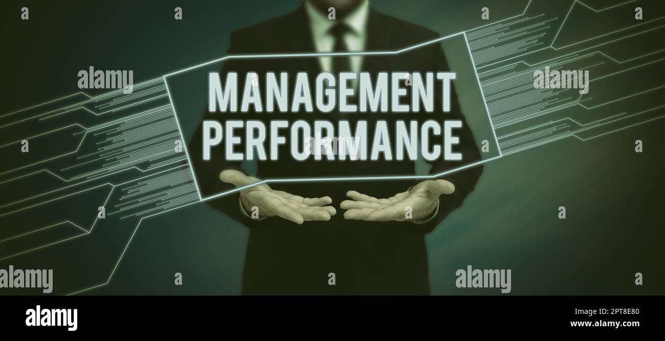Inspiration showing sign Management Performance, Business approach ...