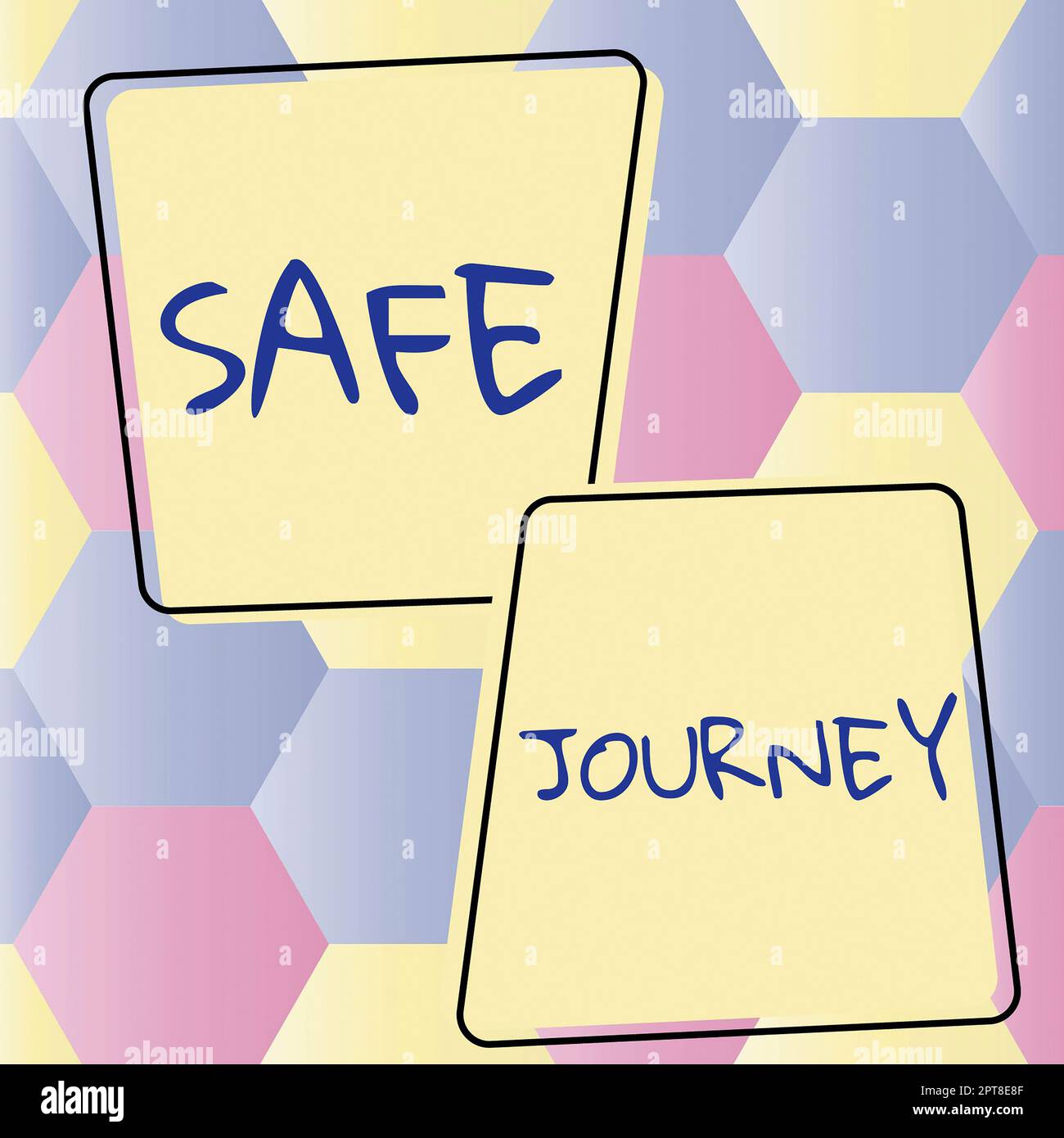Hand writing sign Safe Journey, Business idea Blessing Bid farewell ...